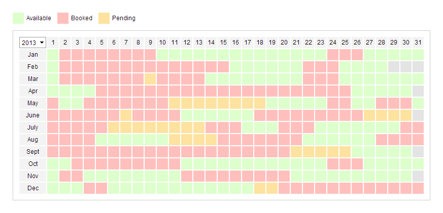 Availability Calendar Images Create An Availability Calendar 